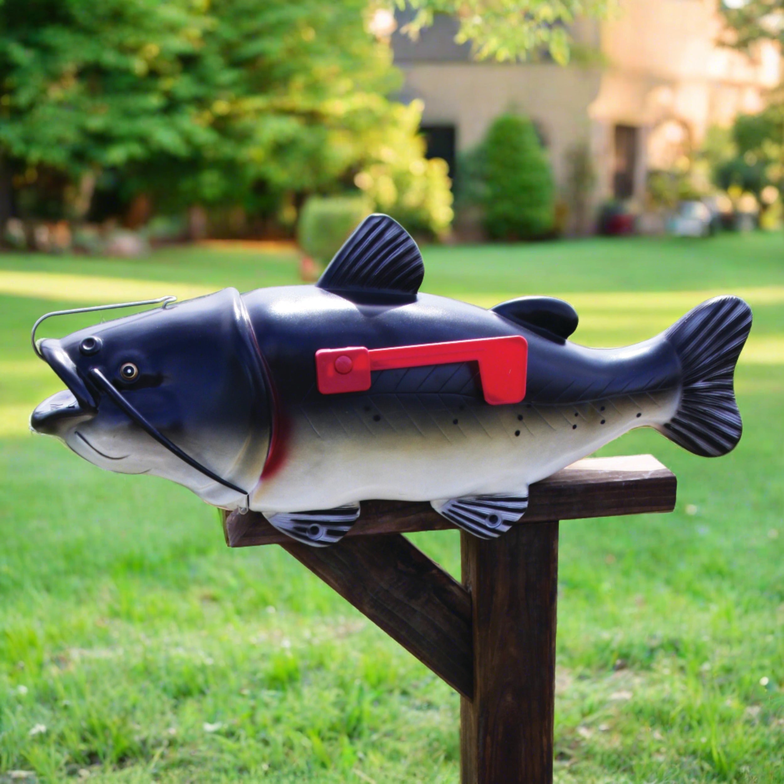 Mailbox-Catfish - Unique Fish-Shaped Mailbox for Anglers – Rivers Edge ...