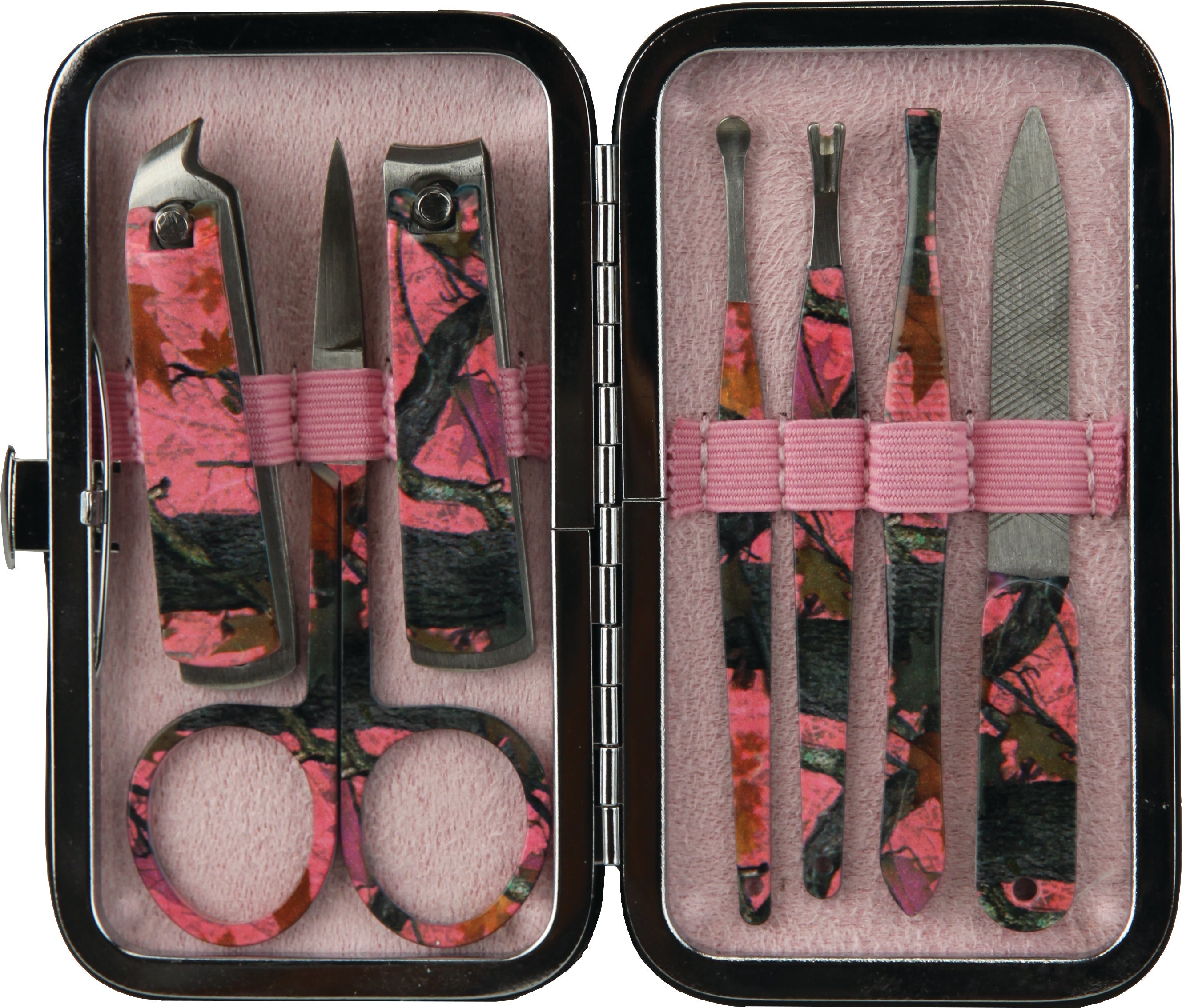 Manicure Set 7-Piece in Pink Camo - Perfect Gift Idea – Rivers Edge ...