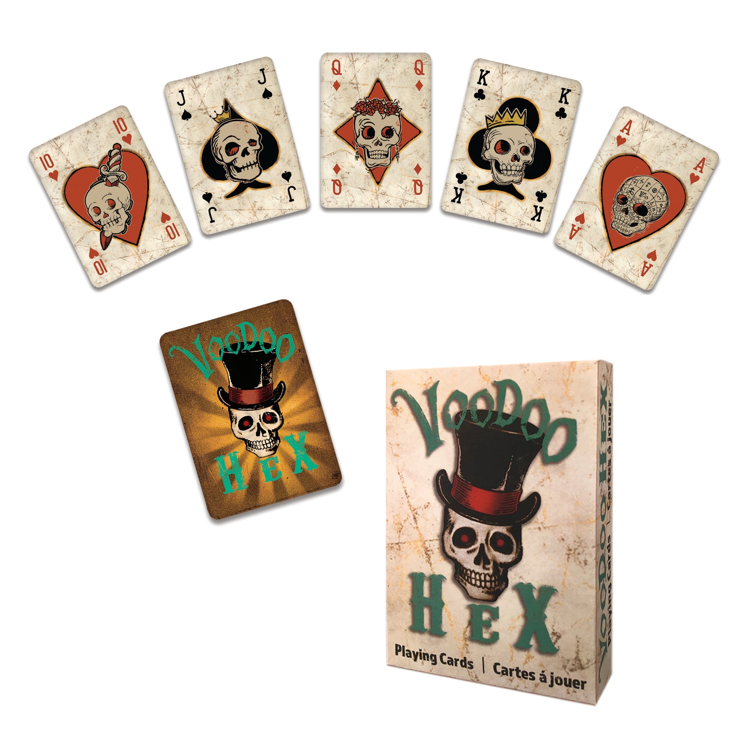 Playing Cards-Voodoo Hex | Artistic Voodoo Decks | Shop Now – Rivers ...