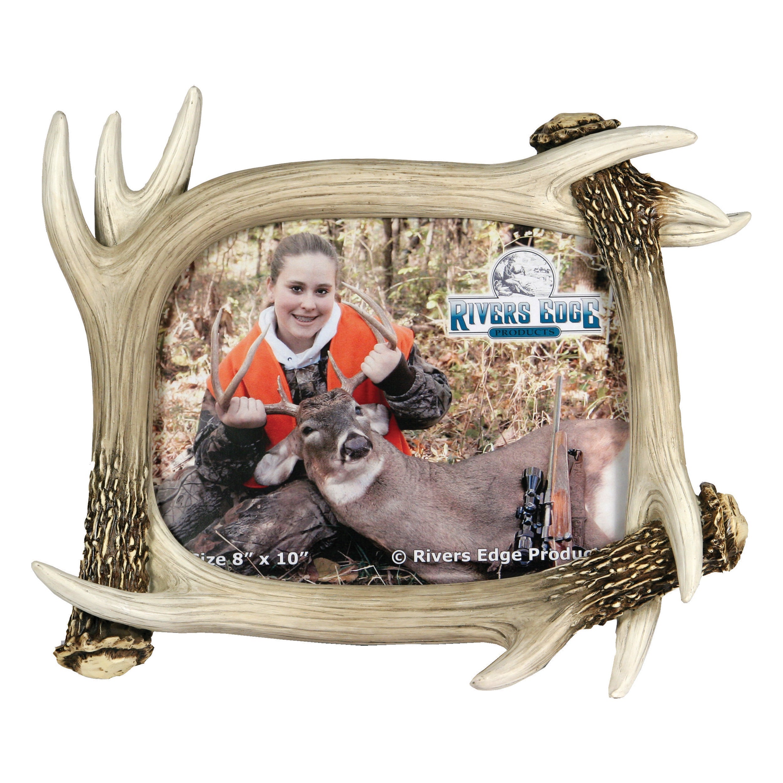 Picture Frame 8in x 10in - Antler Design for Nature Lovers – Rivers ...
