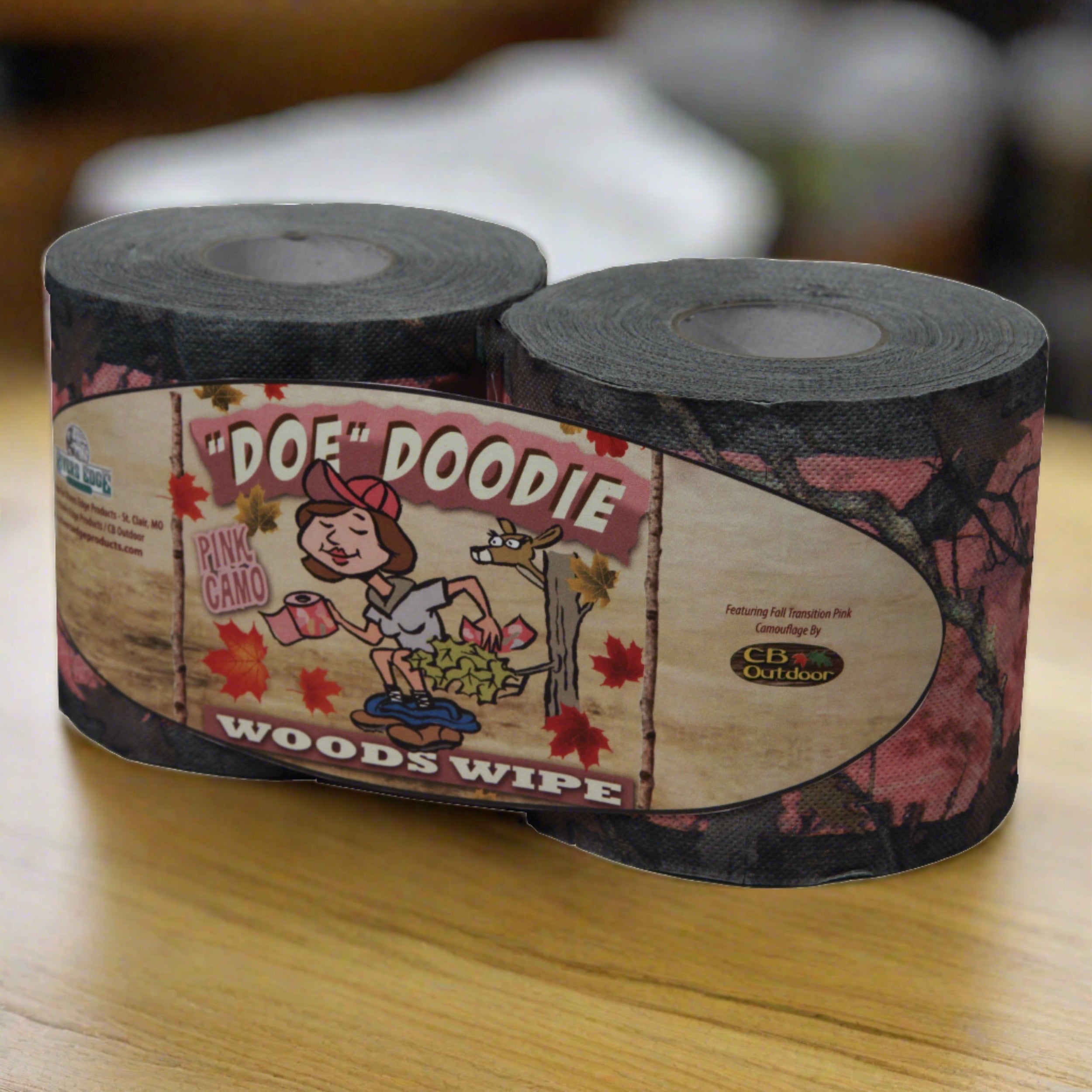 Toilet Paper 2-Pack-Pink Camo - Biodegradable & Septic Safe – Rivers ...